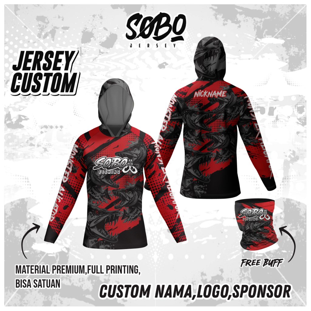 Jual Jersey Memancing / Kaos Mancing / Baju Mancing / Full Printing ...