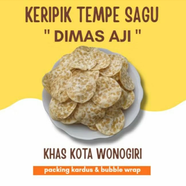 Jual 500GR, KERIPIK TEMPE SAGU CRISPY, CIRI KHAS KOTA WONOGIRI ...