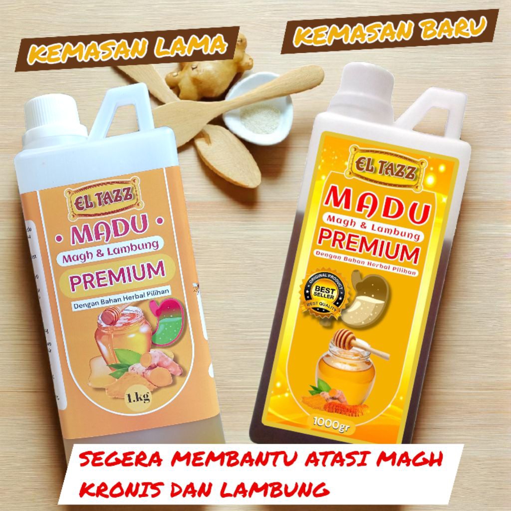 Jual Madu Magh & Lambung Kronis 1kg EL TAZZ | Shopee Indonesia