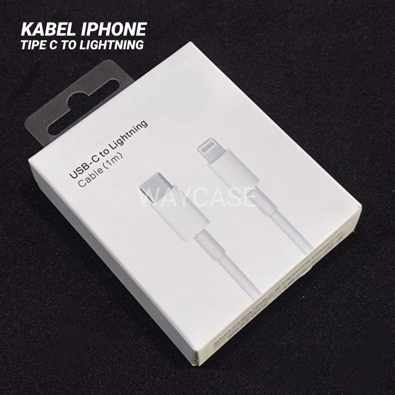 Jual KABEL DATA USB TO LIGHTNING, KABEL IP C-LIGHTNING, KABEL CHARGER ...