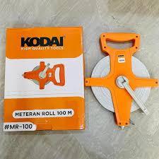 Jual Meteran Tanah Tancap Kodai Meteran tancap 50 / 100 Meter / Meteran ...