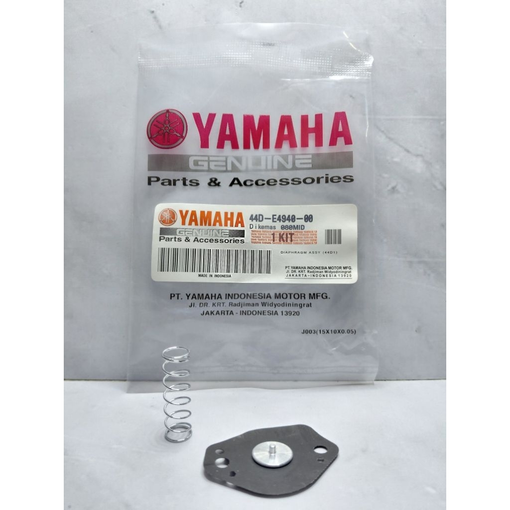 Jual 10 PCS Miki Mos Karet Membran YAMAHA Xeon Carbu KODE PART (44D ...