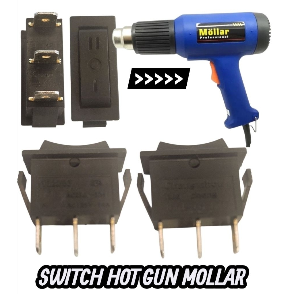 Jual switch hot gun hg003 mollar sakelar hot gun mollar hg003 pencetan ...