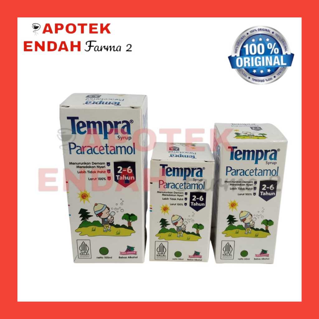 Jual TEMPRA SIRUP UNTUK DEMAM & NYERI ANAK | Shopee Indonesia