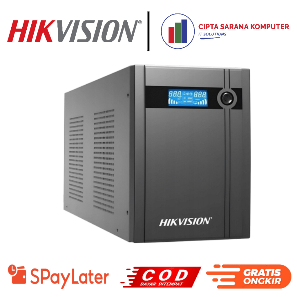 Jual UPS HIKVISION DS-UPS2000 2000VA / 1200W | Shopee Indonesia