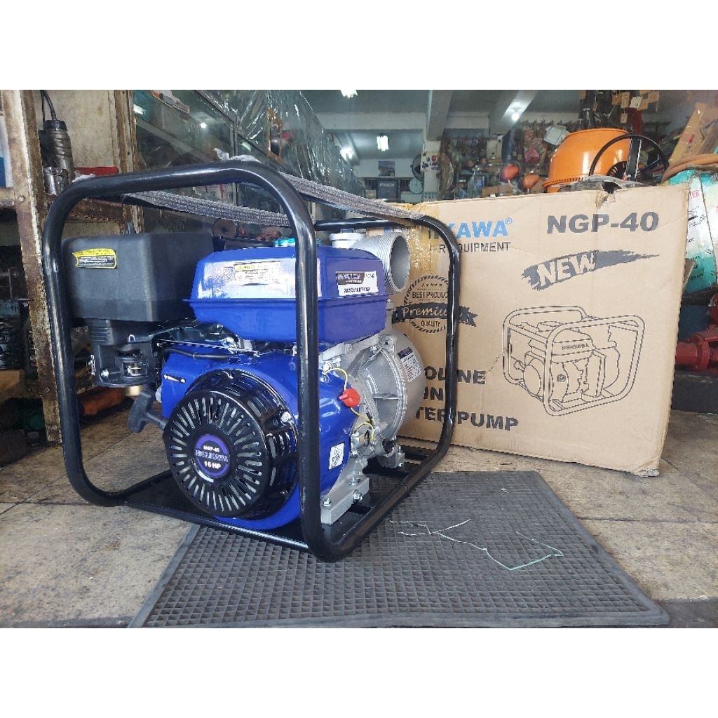 Jual pompa alcon 4 inch nishikawa gx390 16pk / pompa sawah 4 inch ...