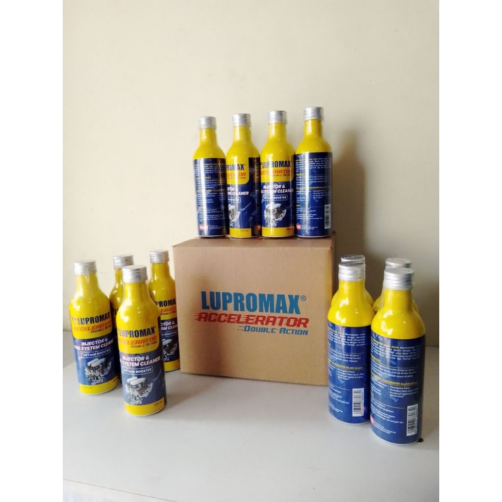 Jual LUPROMAX ACCELERATOR INJECTOR & FUEL SYSTEM CLEANER OCTANE BOOSTER ...