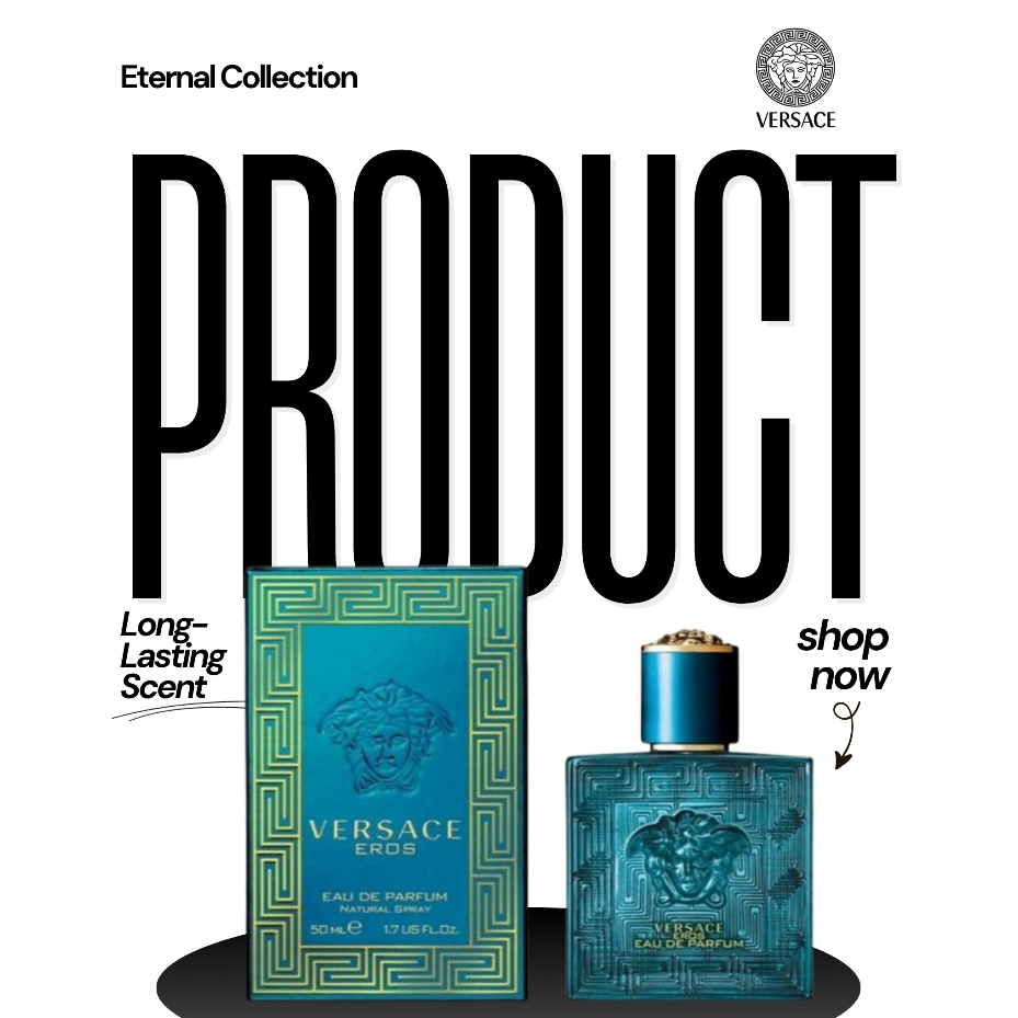 Jual Versace Eros Eau De Toilette @100ml – Parfum Pria Elegan, Fresh ...