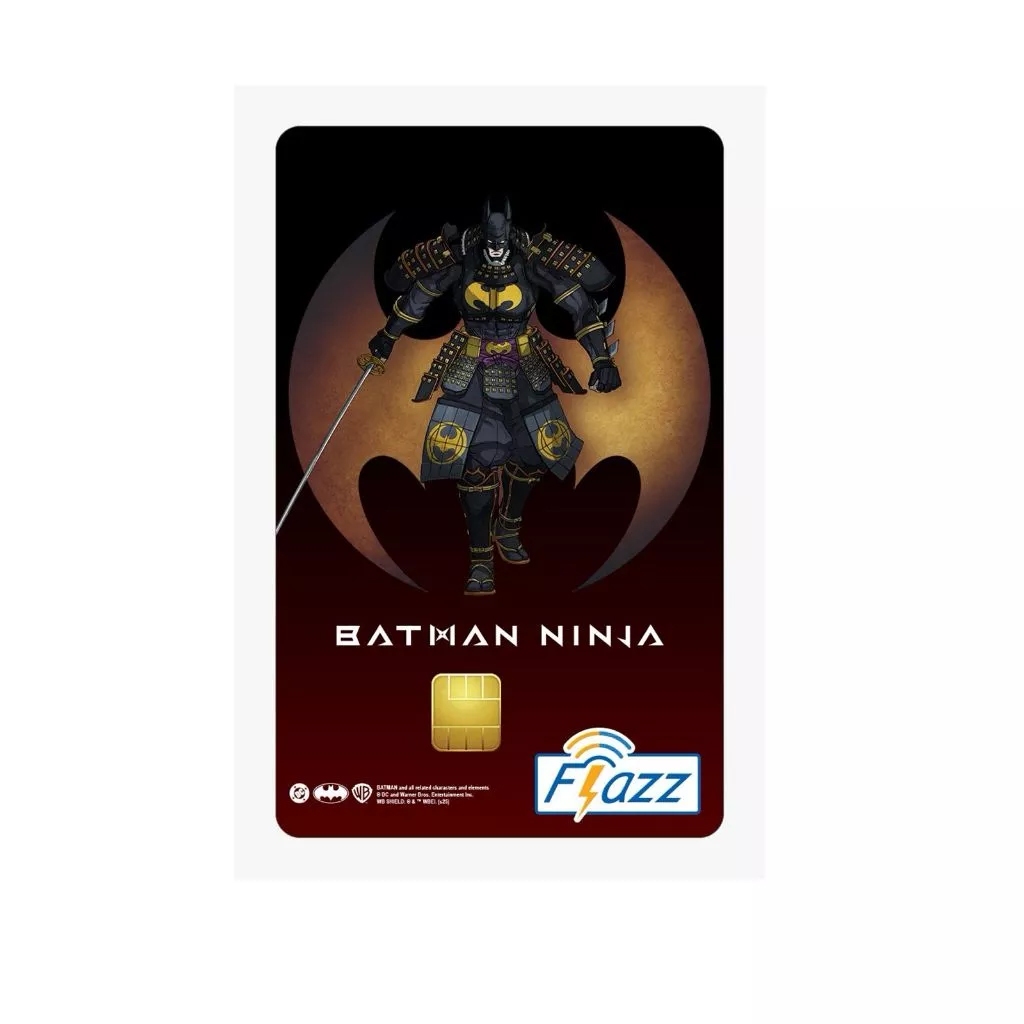 Jual Kartu Flazz Gen 2 - Batman Ninja 1 - Bisa di top up di HP NFC ...