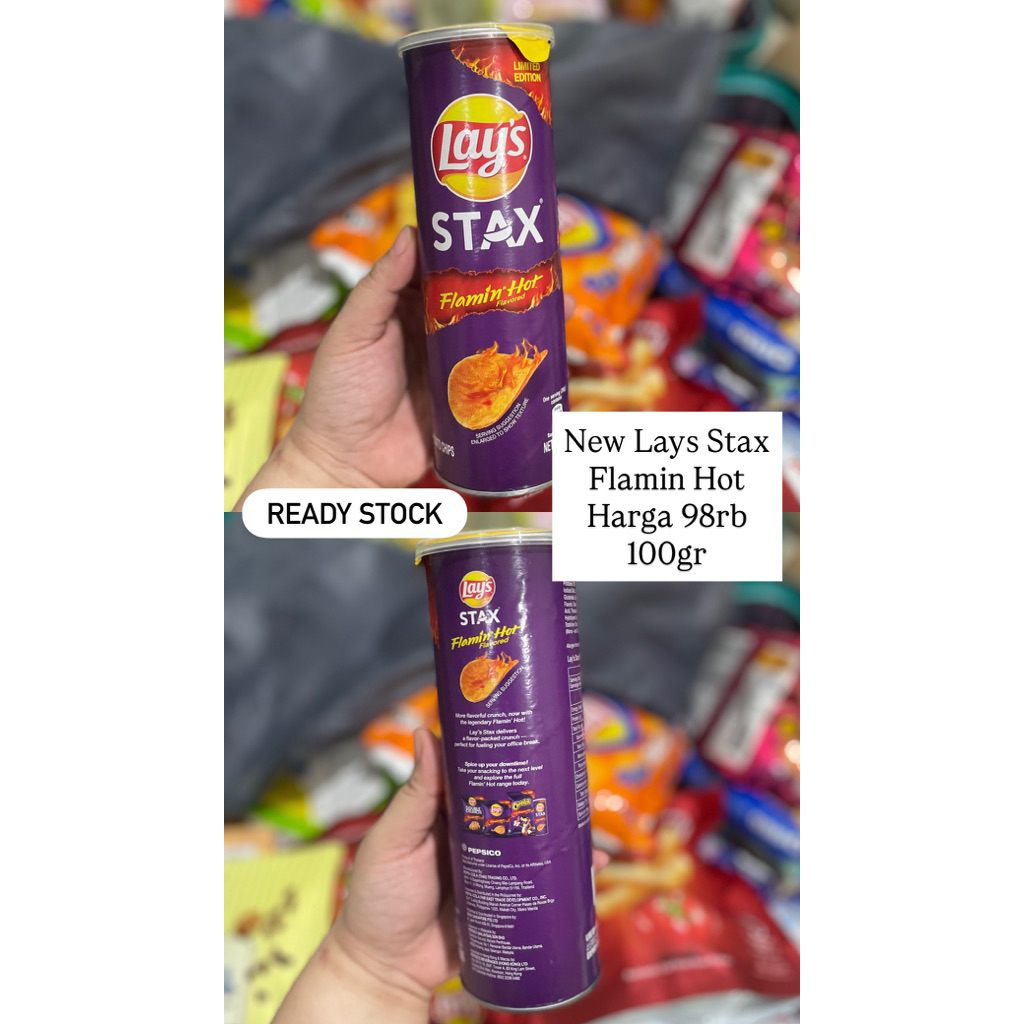 Jual Lays Limited Edition Flamming Hot Flammin hot Snack Jagung ...
