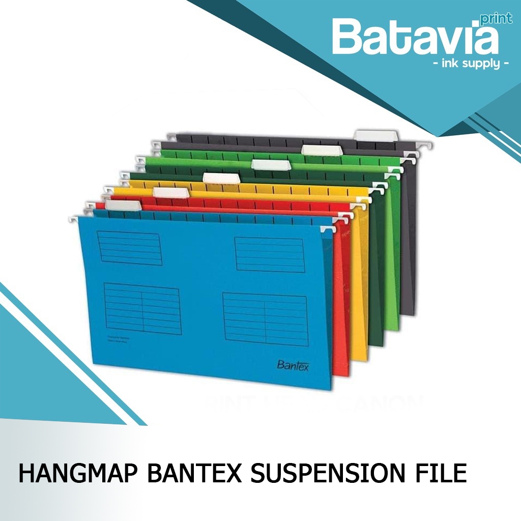 Jual HANG MAP BANTEX F4 / FOLIO SUSPENSION FILE ISI 25 PCS | Shopee ...