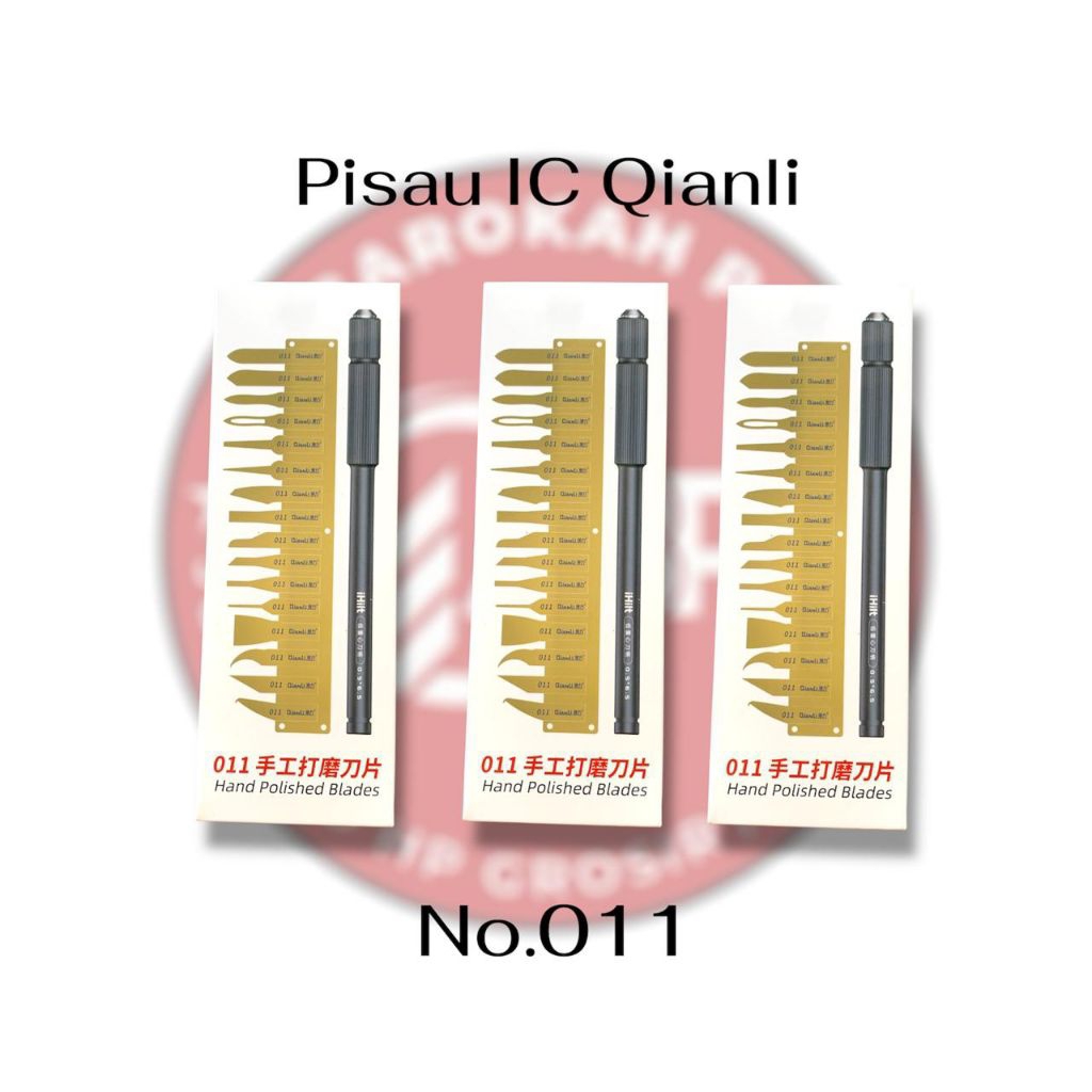 Jual PISAU IC QIANLI NO. 011/PISAU IC HAND POLISHED BLADES | Shopee ...