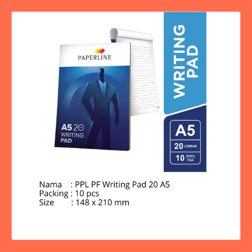 Jual PAPERLINE blok note A5 20 sheet (pcs) | Shopee Indonesia