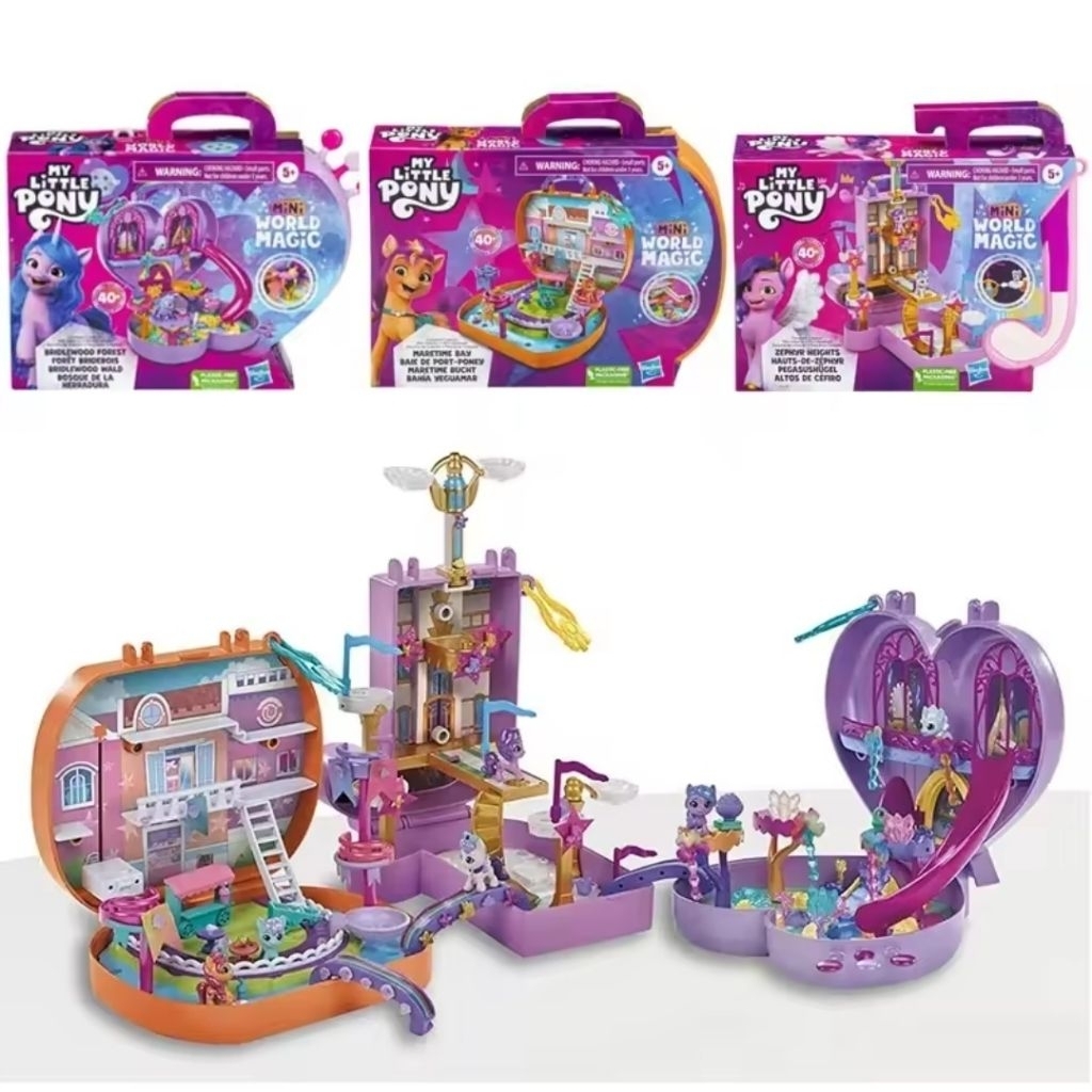 Jual MY LITTLE PONY MINI WORLD BRIDLEWOOD FOREST MAGIC CRITTER CORNER ...