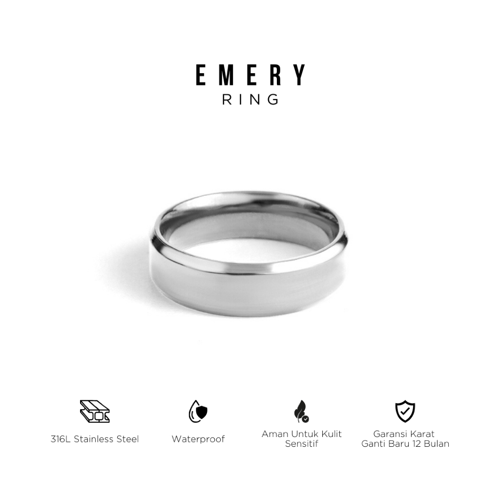 Jual PROJECT NINETYSEVEN - EMERY Ring - Cincin Pria Wanita, Mewah, Anti ...