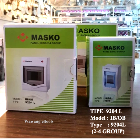 Jual BOX MCB MASKO PANEL IB/OB 2-4-8 GROUP | Shopee Indonesia