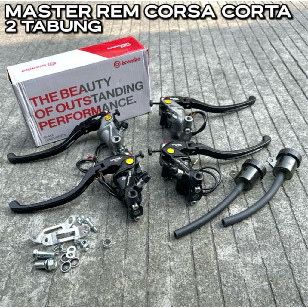 Jual MASTER REM RCS 19 CORSA CORTA BREMBO HANDLE RADIAL FULL SET PNP ...