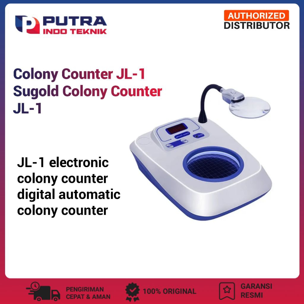 Jual JL-1 electronic colony counter digital automatic colony counter ...
