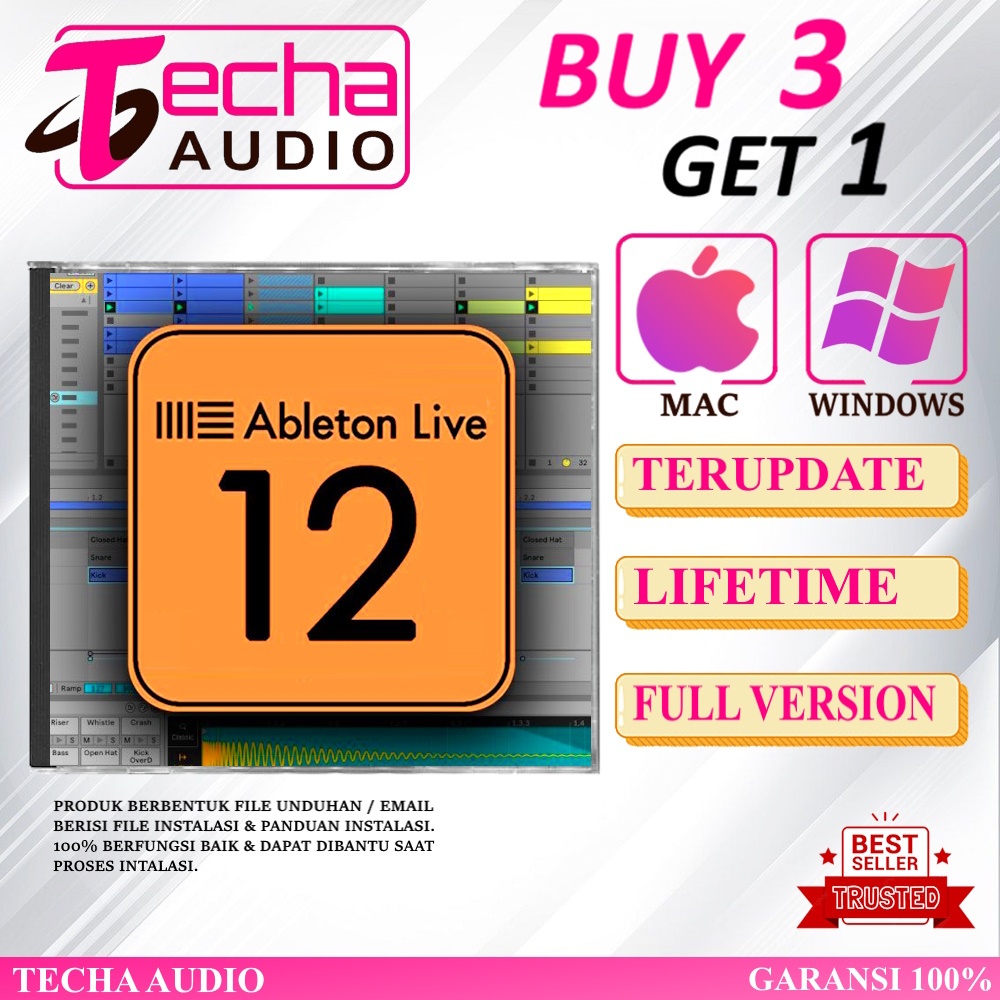 Jual MAC/WIN Ableton Live 12 FuII Version | Shopee Indonesia