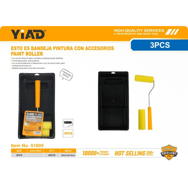 Jual YiAD Paket Alat Cat Tembok Paket Ekonomis 3 in 1 Murah kualitas ...