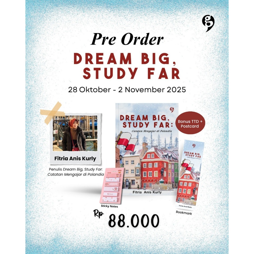 Jual Novel Dream Big, Study Far By Fitria Anis Kurly - Agro | Shopee ...