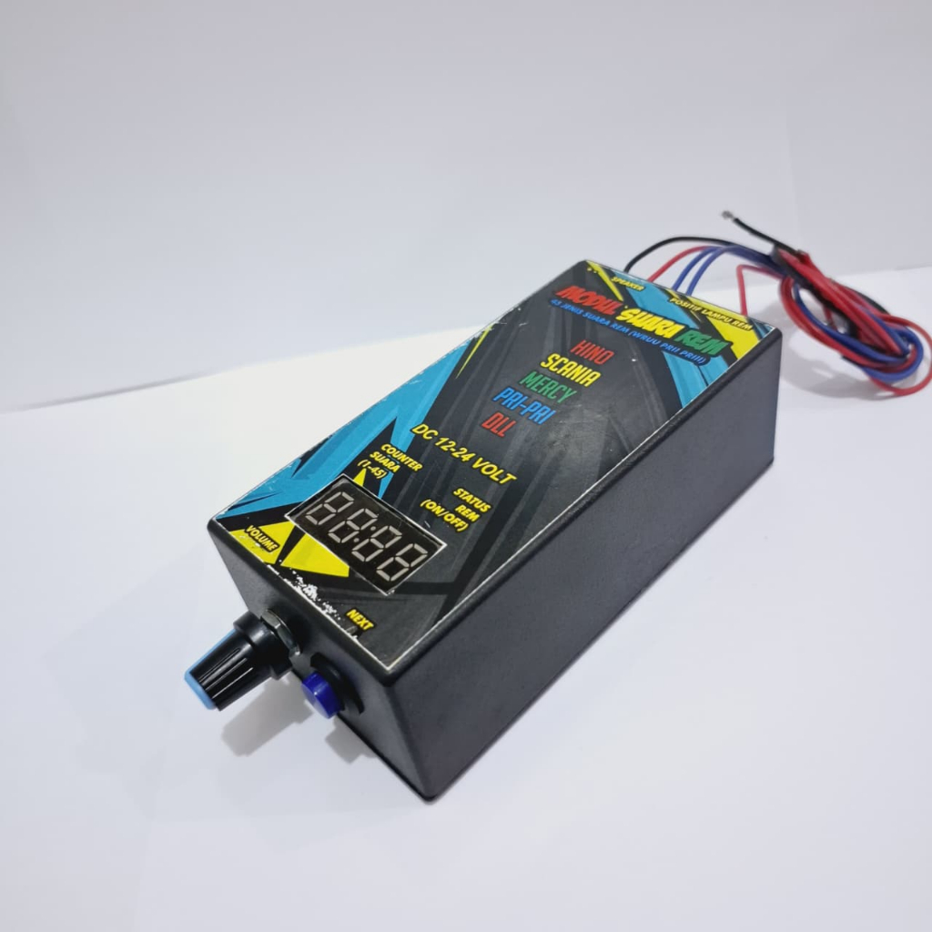 Jual modul Alarm Rem Kendaraan 12-24 Volt, Modul Rem 45 jenis suara ...