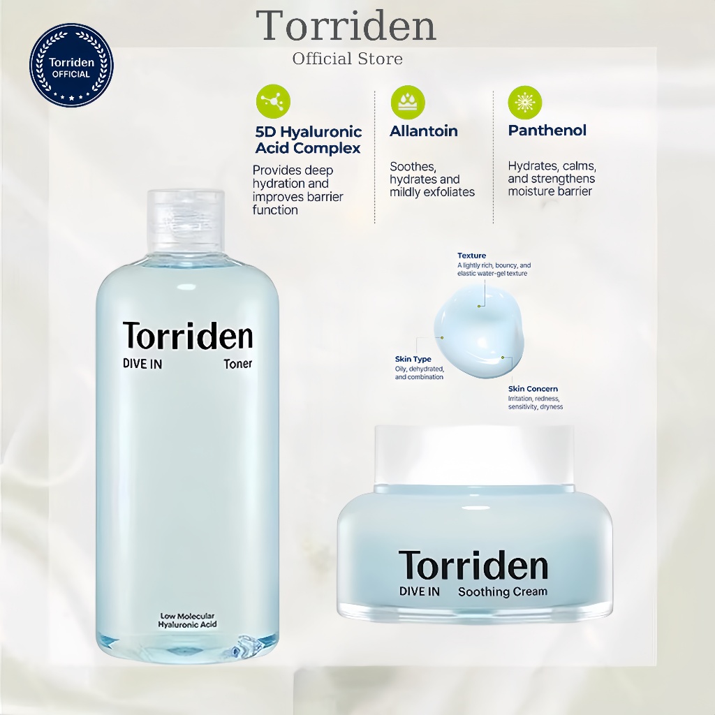 Jual Torriden DIVE IN Toner Low Molecular Hyaluronic Acid TORRIDEN DIVE ...