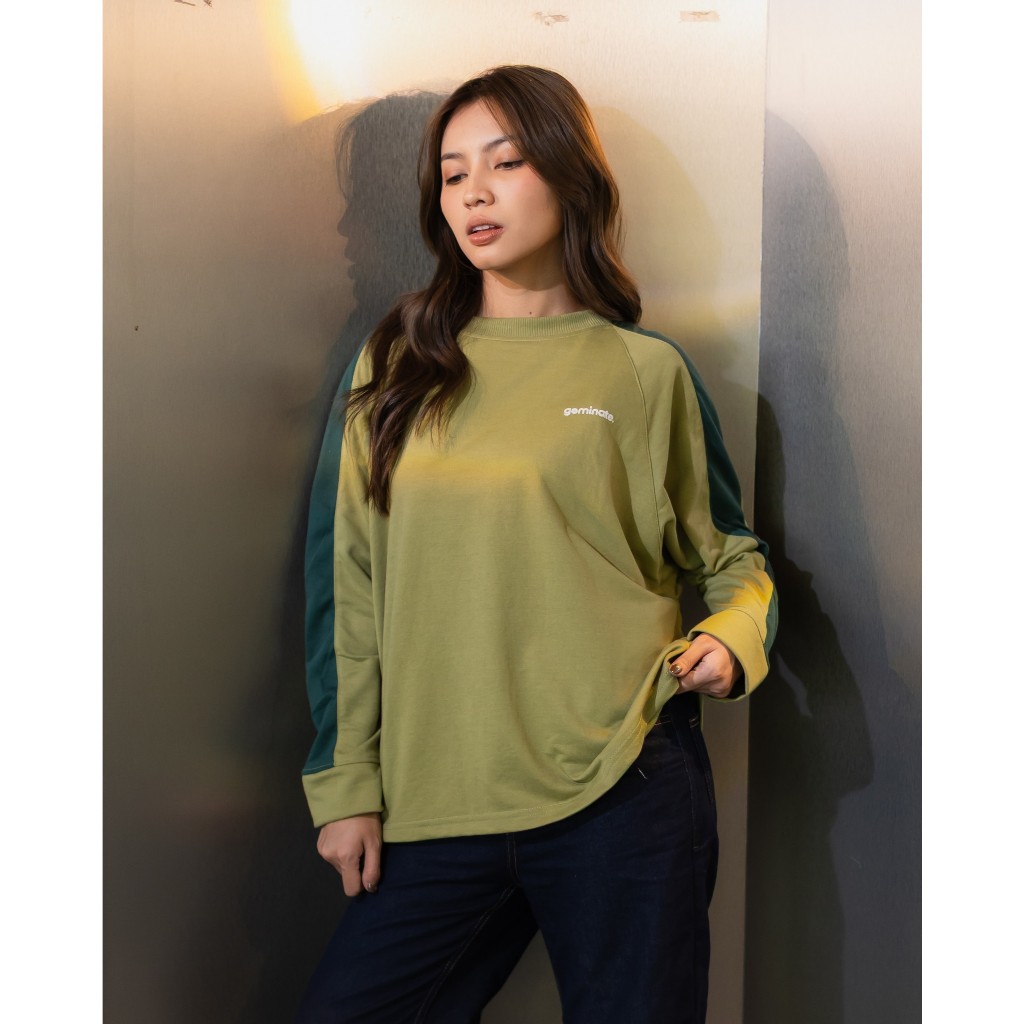 Jual ELORA Top T-shirt Longsleeve Atasan Kaos Wanita Oversize Lengan ...