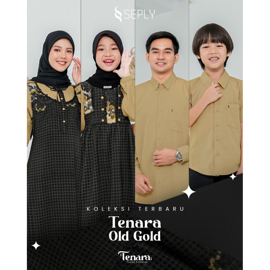 Jual SEPLY Sarimbit 2026 Tenara Old Gold Seply Original Sarimbit ...