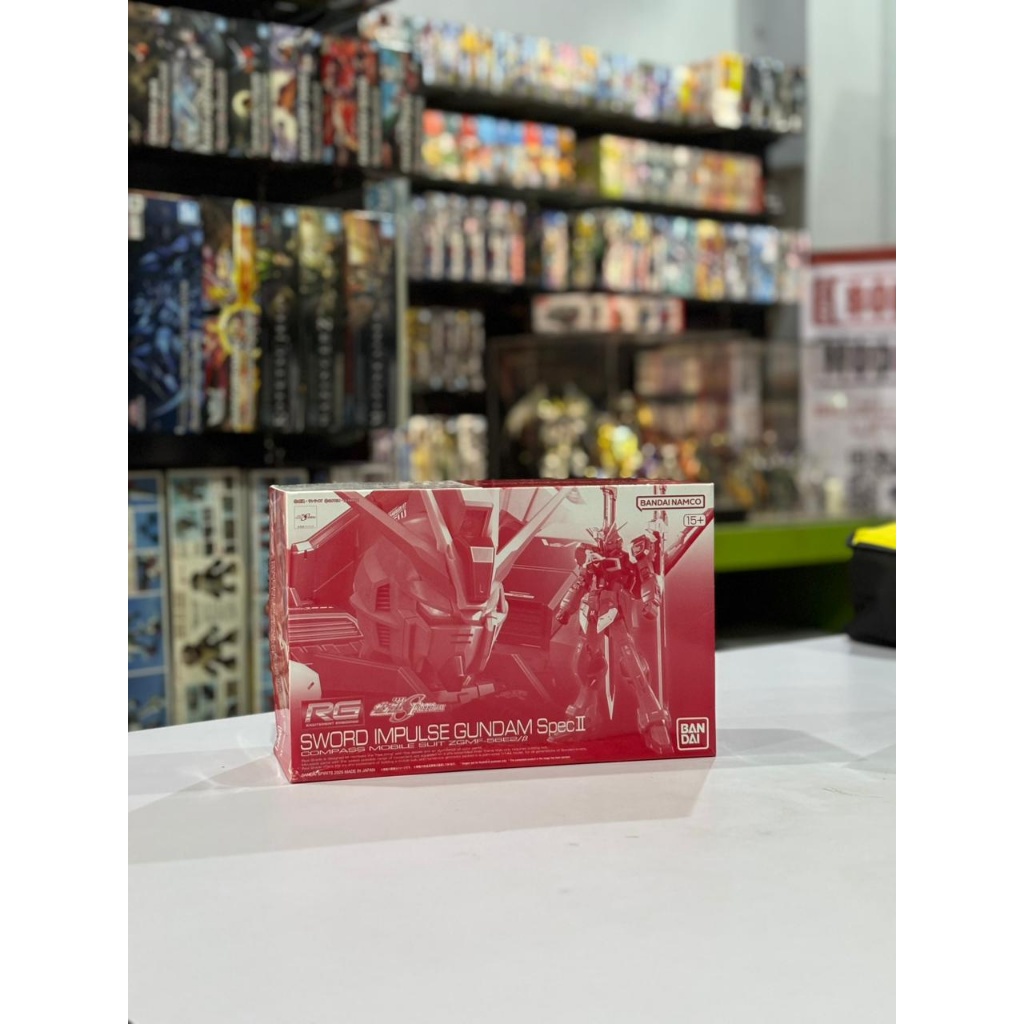 Jual ( Premium Bandai ) RG 1/144 Sword Impulse Gundam Spec II | Shopee ...