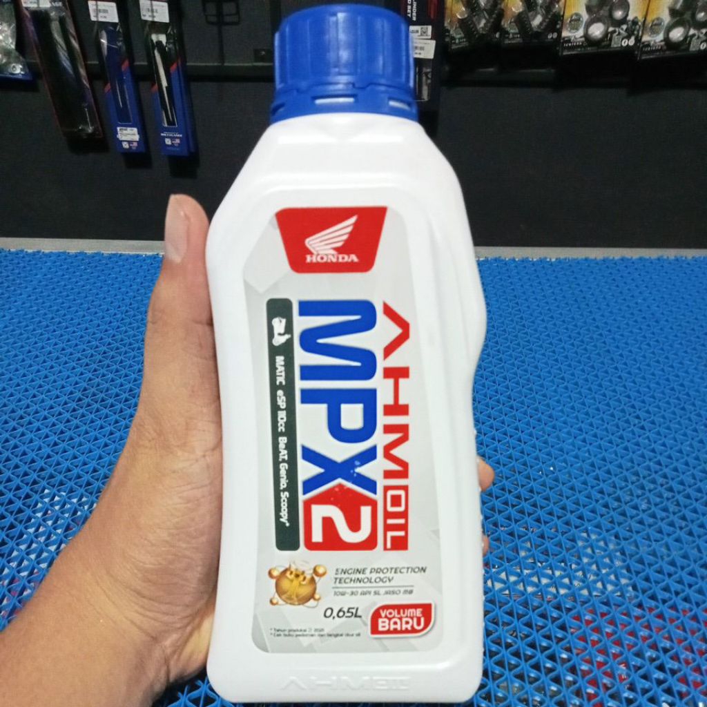 Jual ORIGINAL 100% OLI MPX2 AHM HONDA MATIC 10W-30 4T 0.65 LITER ...