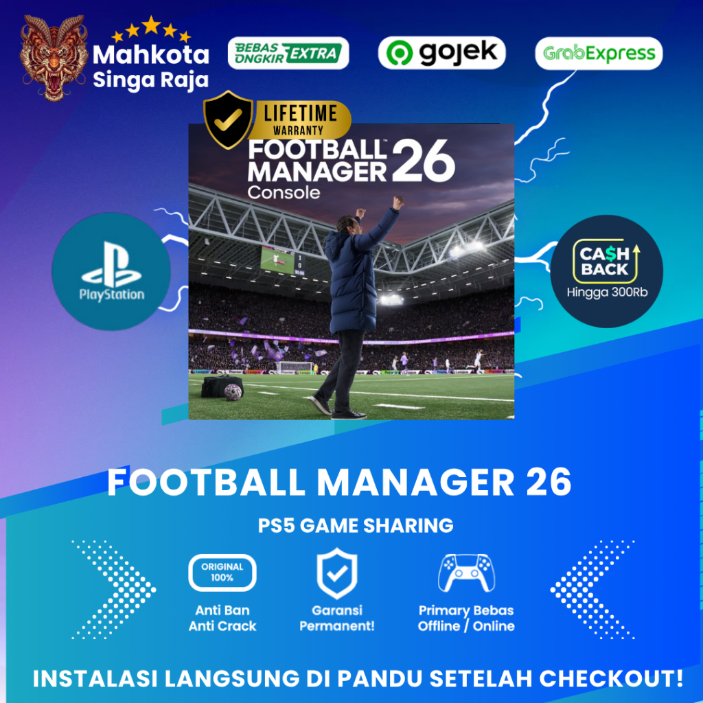 Jual Football Manager 26 for Playstation PS5, PS5 - Game Sharing ...