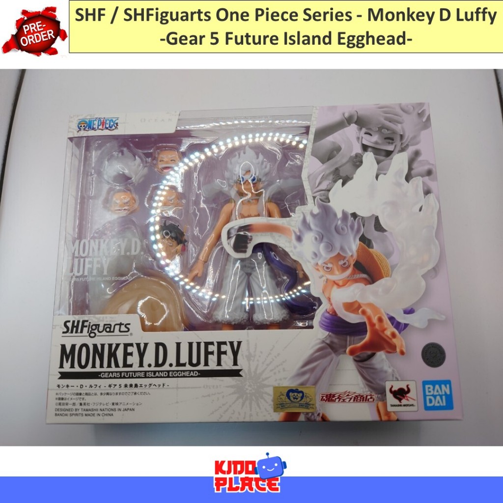 Jual SHF / SHFiguarts One Piece Series - Monkey D Luffy -Gear 5 Future ...
