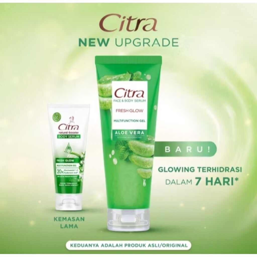 Jual Citra Body Serum Fresh Glow Terlengkap & Harga Terbaru Juni 2026 ...