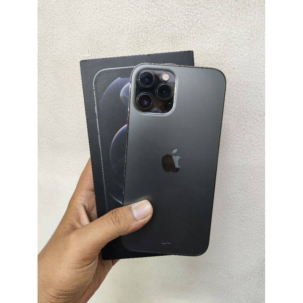 Jual IPHONE 12 PROMAX 256 IBOX FULLSET SIAP PAKAI | Shopee Indonesia