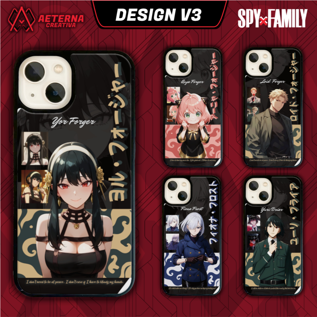 Jual Custom Case HP Anime Spy x Family Design Version 3 - Aeterna ...
