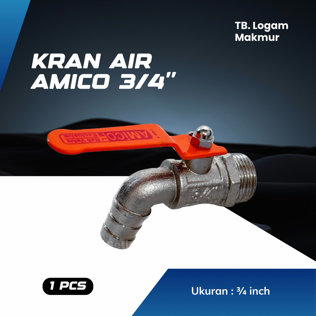 Jual AMICO Kran Air Taman Gagang Warna - 1 pcs | Shopee Indonesia