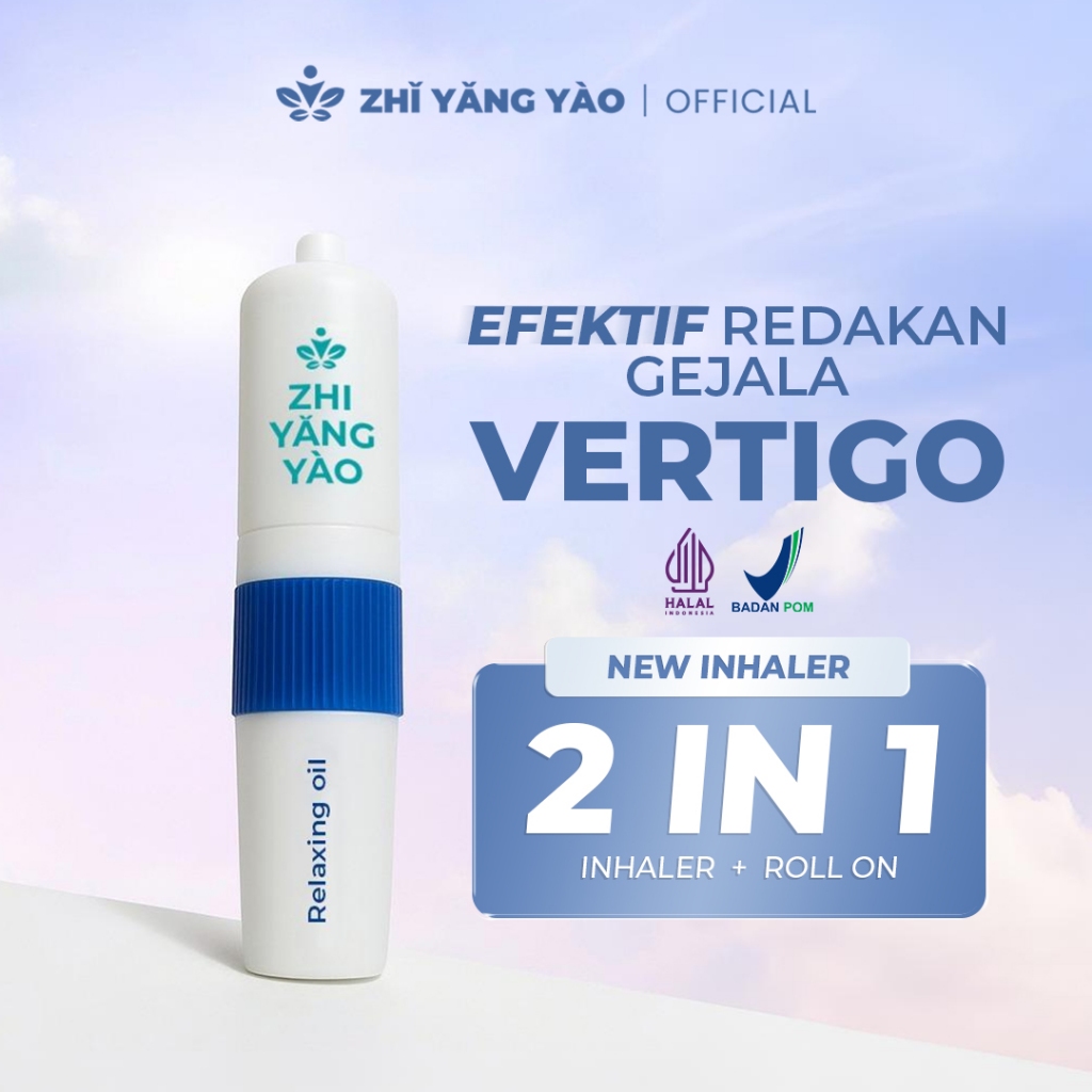Jual ZHI YANG YAO Inhaler Roll On Herbal Aromatherapy 2 In 1 Atasi ...