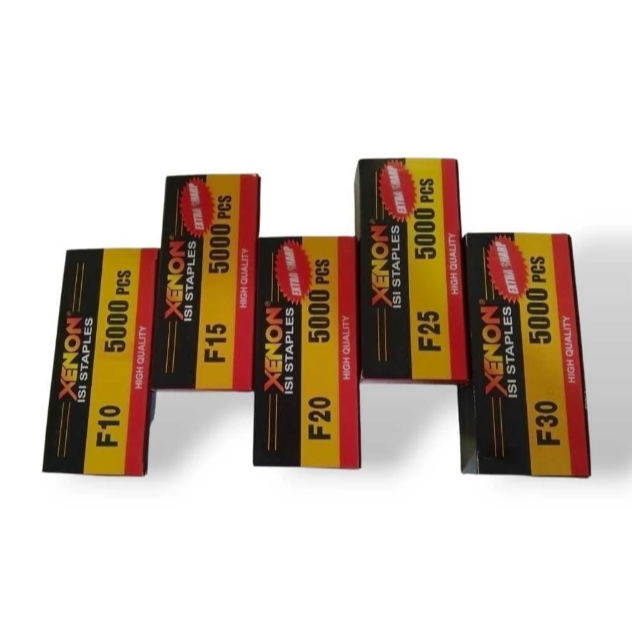 Jual XENON - Isi Staples AIR NAILER F10 - F40 STAPLES PAKU i PAKU LURUS ...