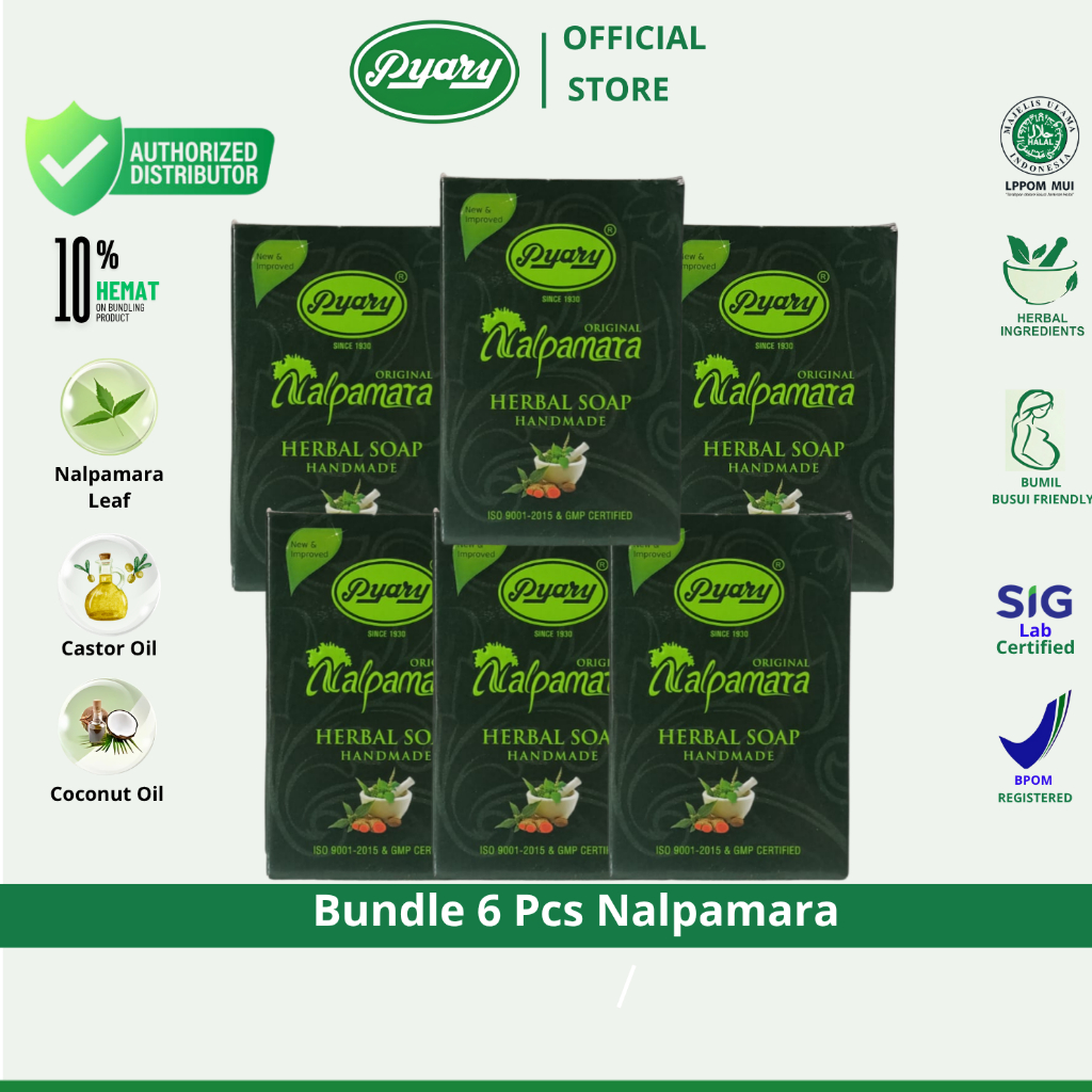 Jual 6 PCS PYARY BPOM NALPAMARA 100% ORIGINAL | Shopee Indonesia