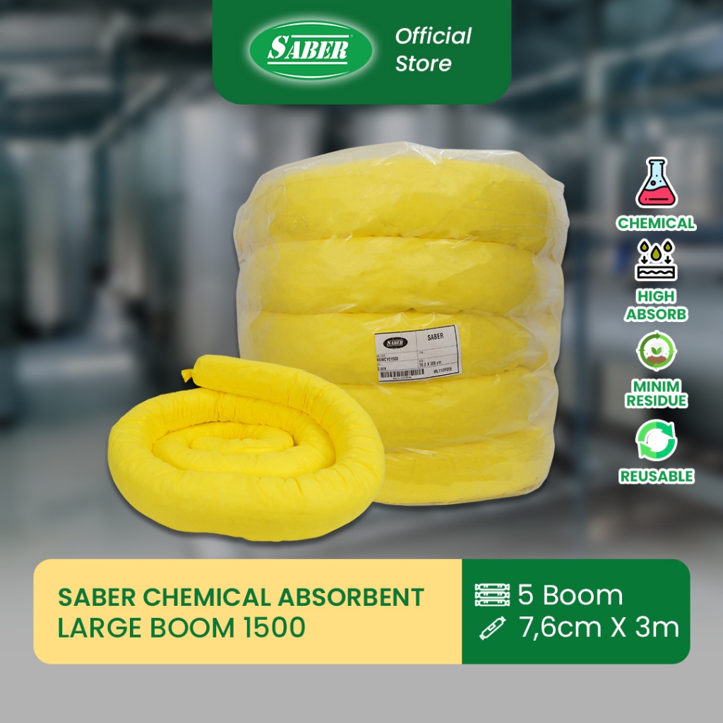 Jual SABER Chemical Absorbent Large Boom 1500 | Shopee Indonesia