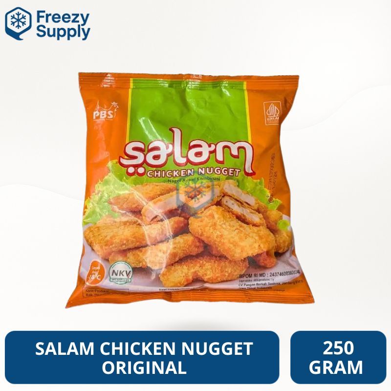 Jual SALAM CHICKEN NUGGET ORIGINAL 250 GR | Shopee Indonesia