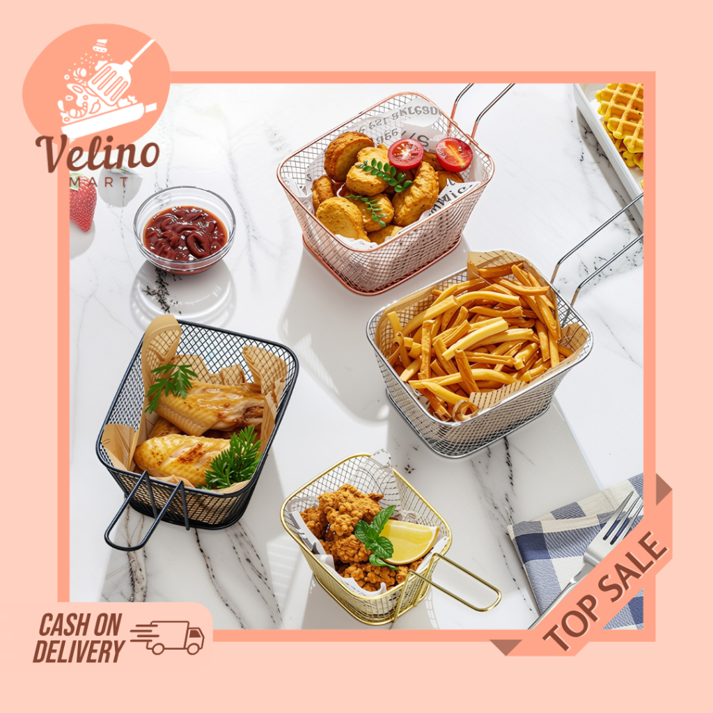 Jual Keranjang Holder Kentang Goreng / Keranjang Saringan Gorengan ...