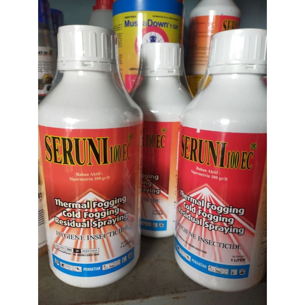 Jual Obat nyamuk Aedes aegypti nyamuk malaria Seruni 100EC kemasan 1 ...