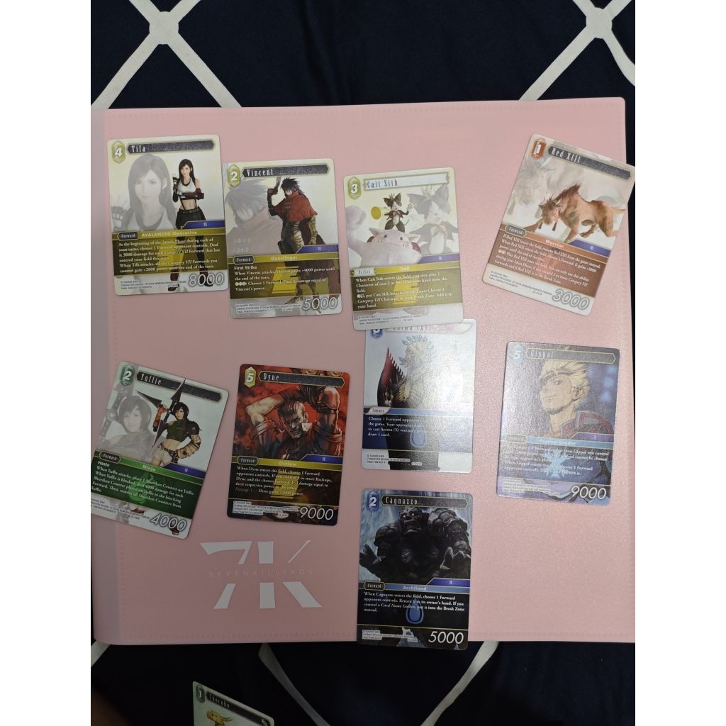 Jual Kartu Final Fantasy Tcg Ff7 Tifa Vincent Shopee Indonesia