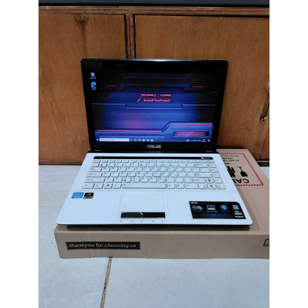 Jual Laptop Asus K43SD, #Vga Nvidia GeForce GT 610M 2Gb, Lengkap, White ...