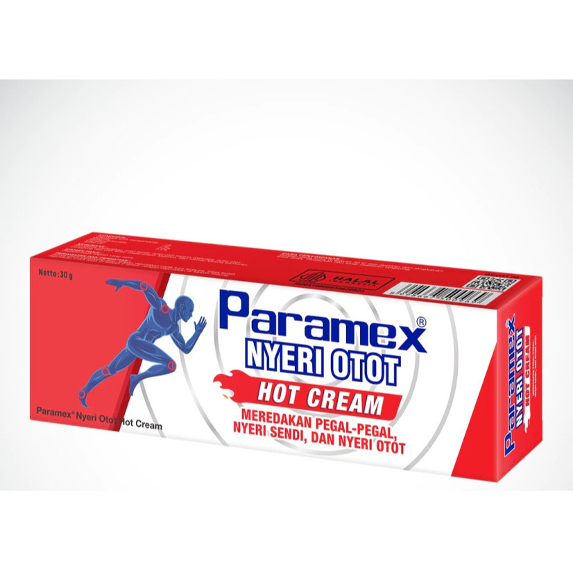 Jual Paramex Nyeri Otot Hot Cream 30gr - Meredakan Pegal - Pegal, Nyeri ...