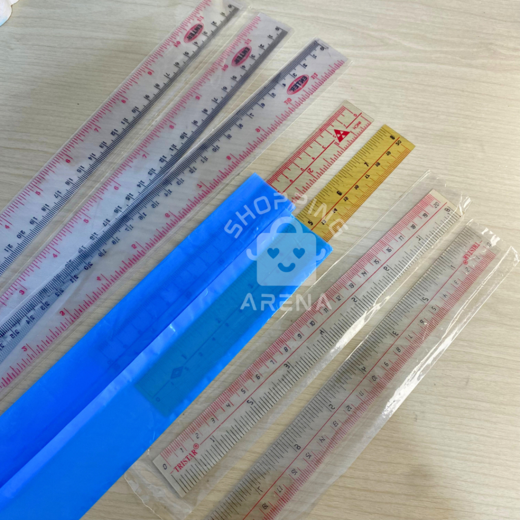 Jual Jual Penggaris 30cm 20cm MIKA LENTUR Garisan Ukur Ruler School ...