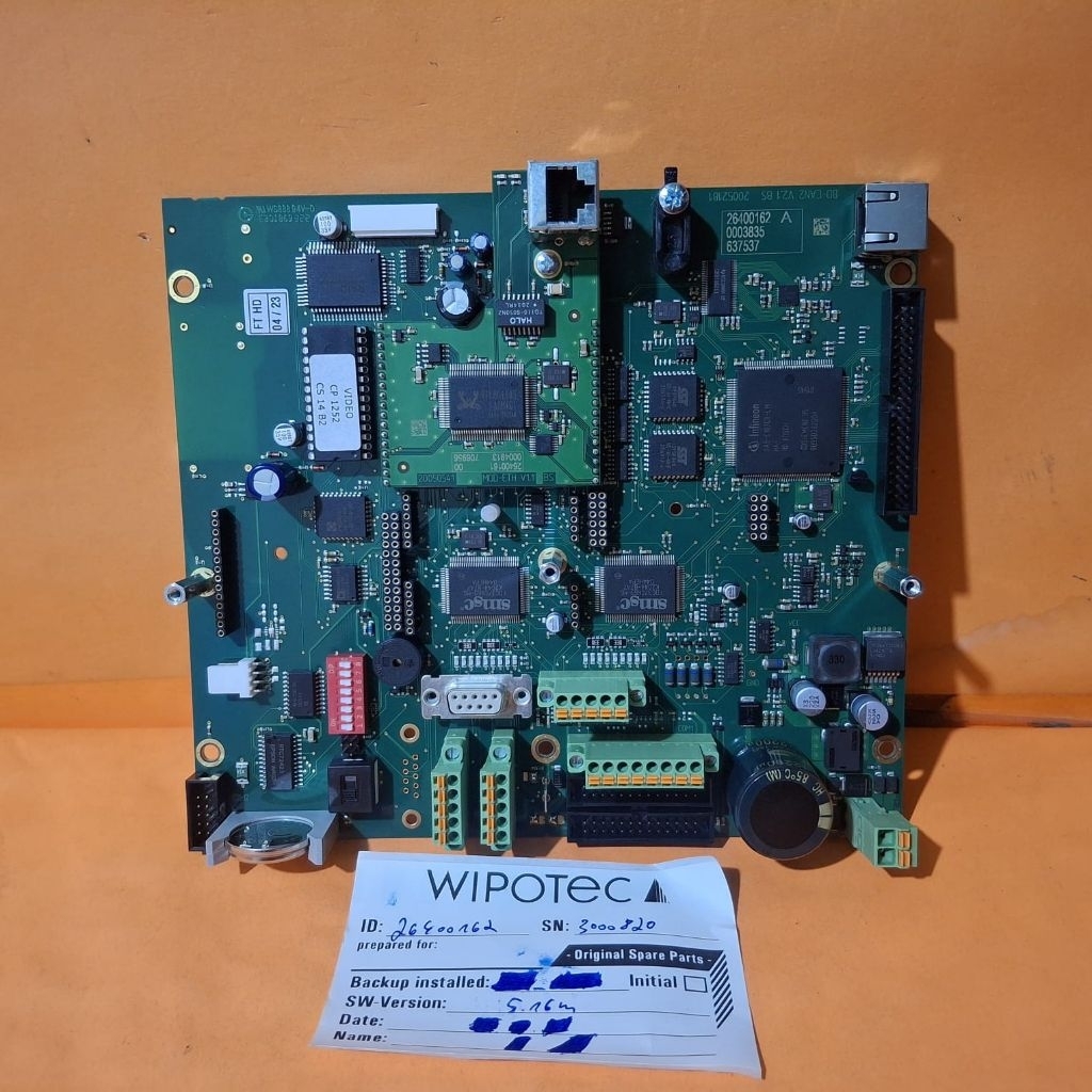 Jual Wipotec OCS 26400162 BD-CAN2 V2.1 BS PCB MOTHERBOARD | Shopee ...