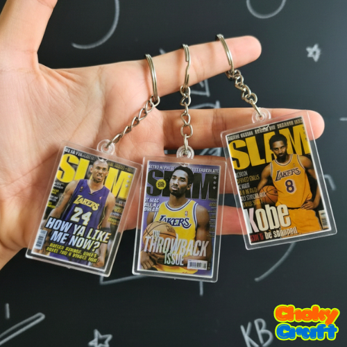 Jual Gantungan Kunci Akrilik Keychain KOBE BRYANT LAKERS Gambar ...